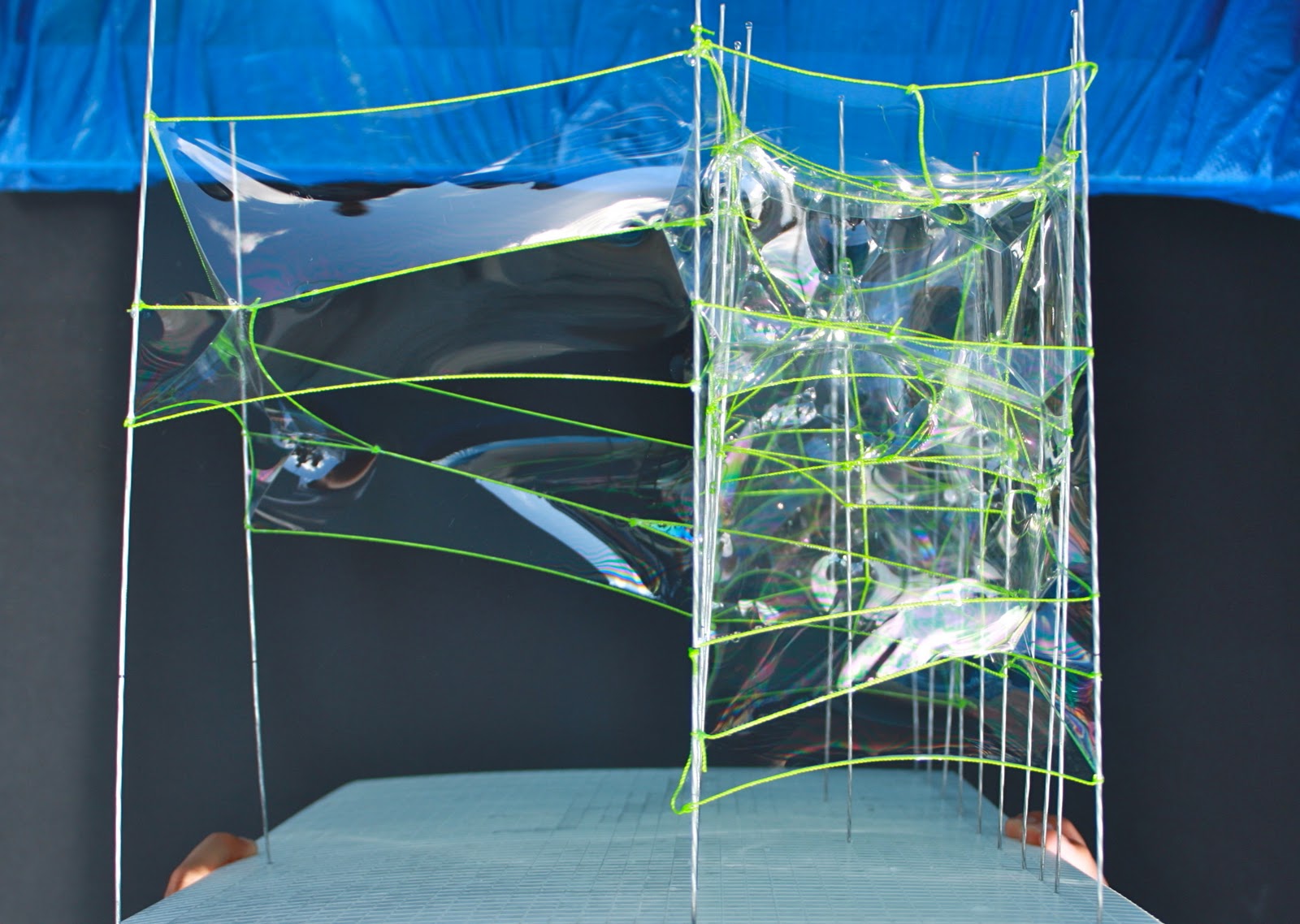 Net Constructions: Experiment Models - Soap Film