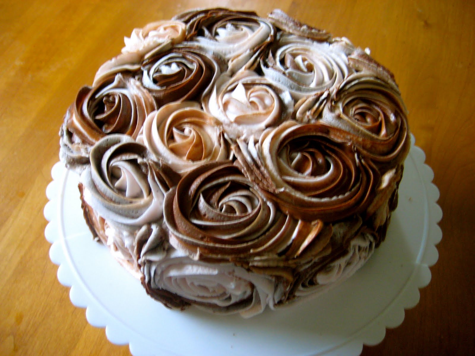 The Cake Cow: Rose Cake