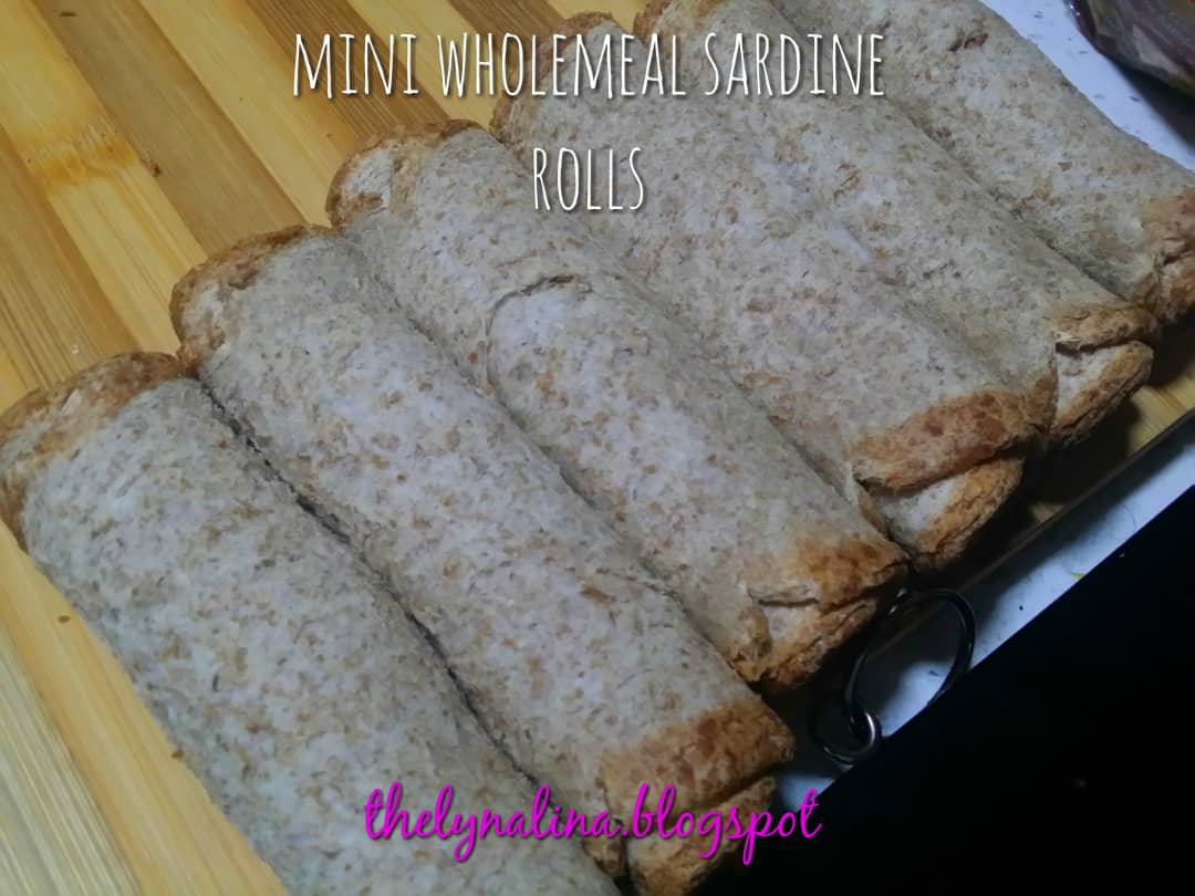 Mini Wholemeal Sardine Rolls | LYN'S HOMELICIOUS