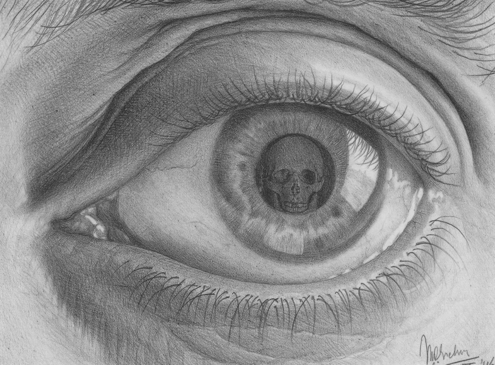 M C Escher Eye 1946