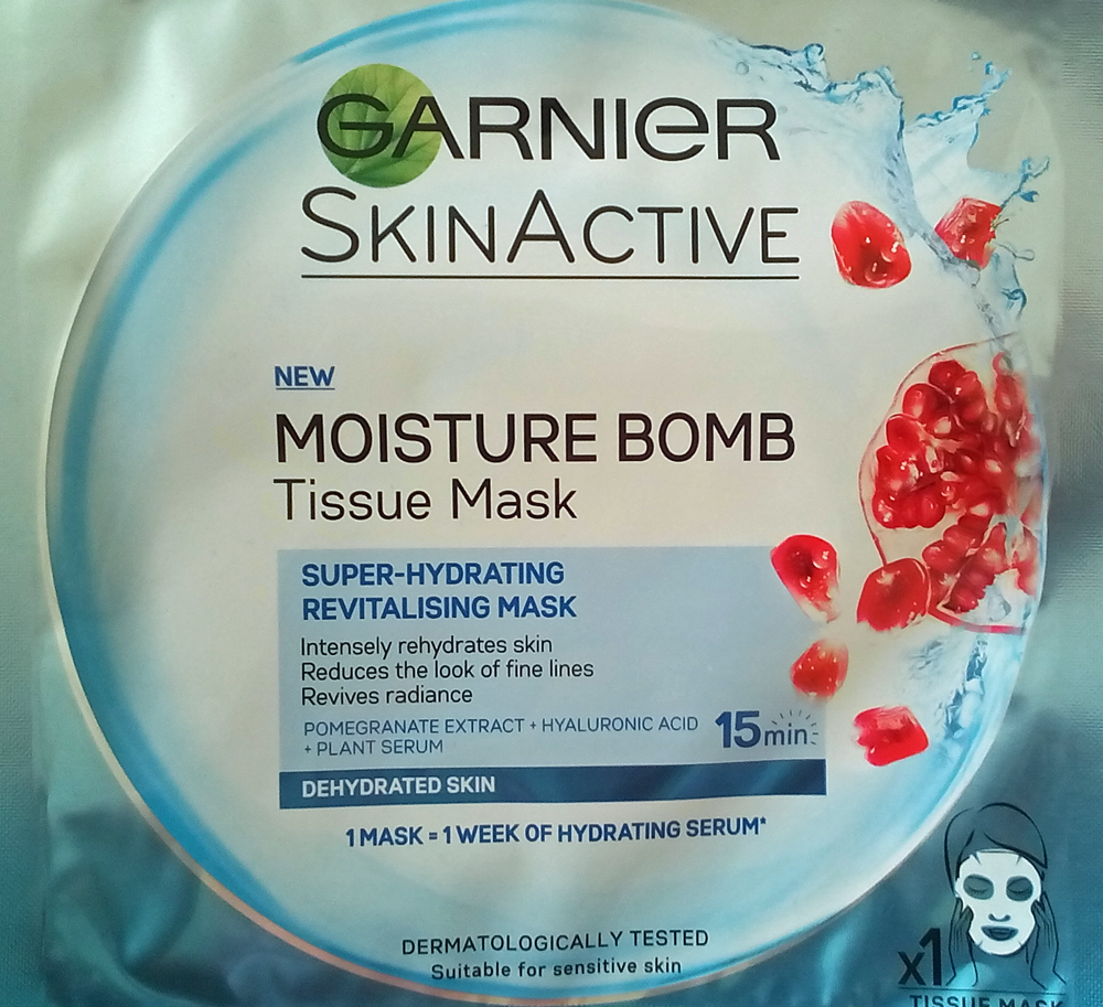Beauty on Review: Moisture Bomb Tissue Mask - full rehydration in only ...