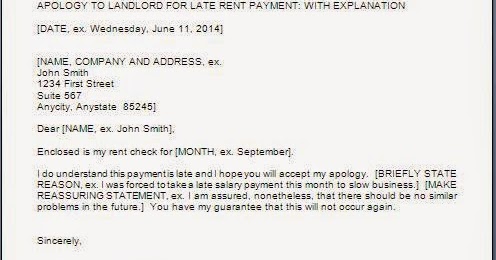 Delayed Payment Apology Letter