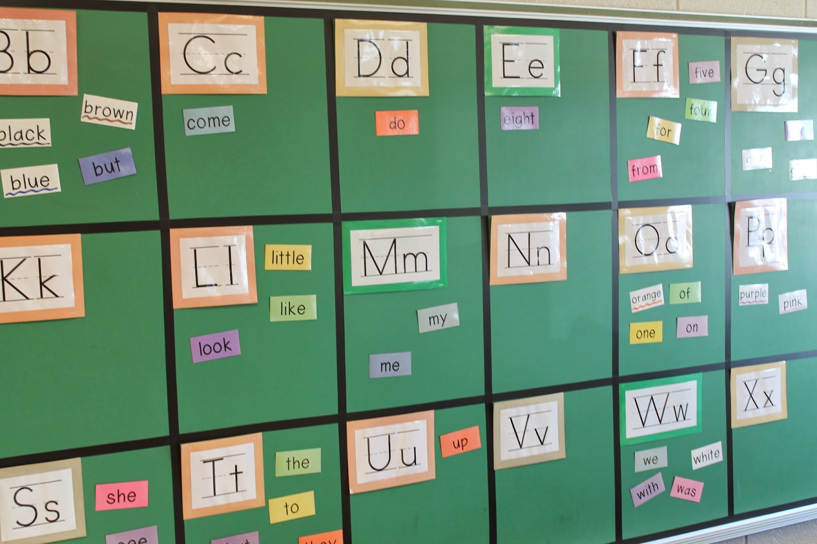 ABC's and Polka Dots: Word Wall tip {and a FREEBIE!}