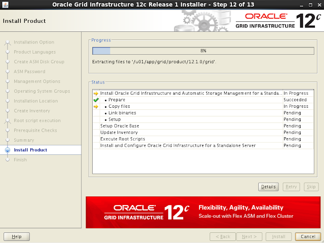Installing Oracle 12c R1 Grid Infrastructure on Linux 6 | OracleNext ...