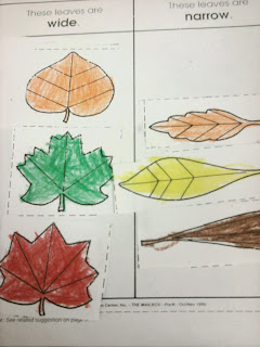Sweet Kindergarten: Fall Leaves