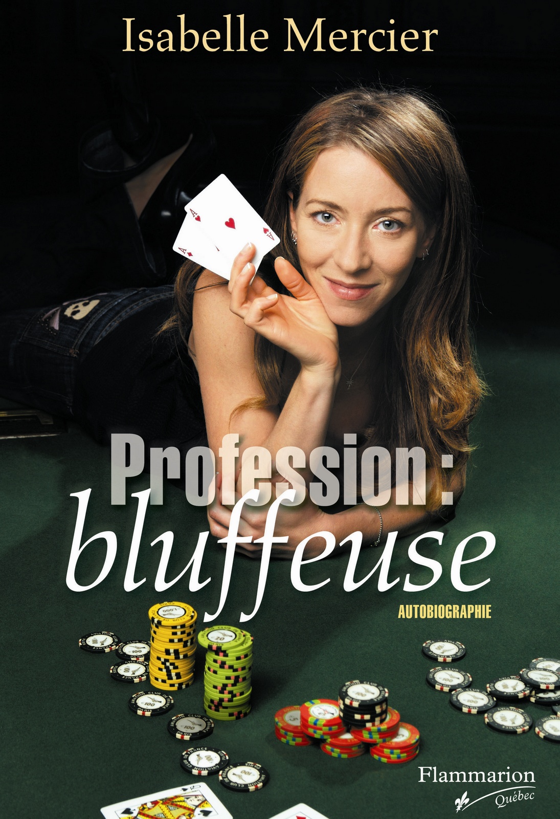 Isabelle Mercier Poker Player Wallpaper