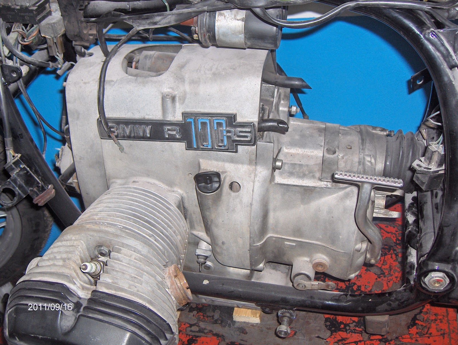 BMW R 100 RS: Motor