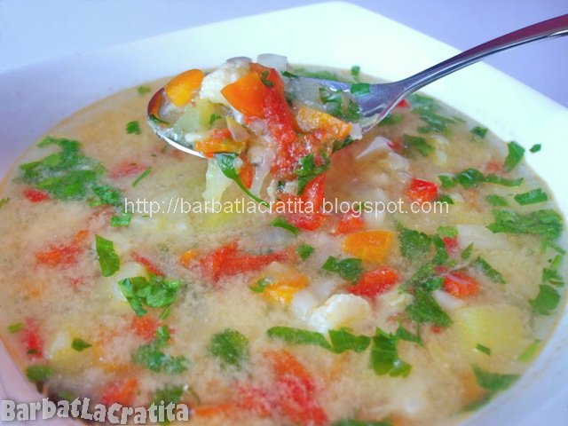 Ciorbă de legume | Rețete BărbatLaCratiță