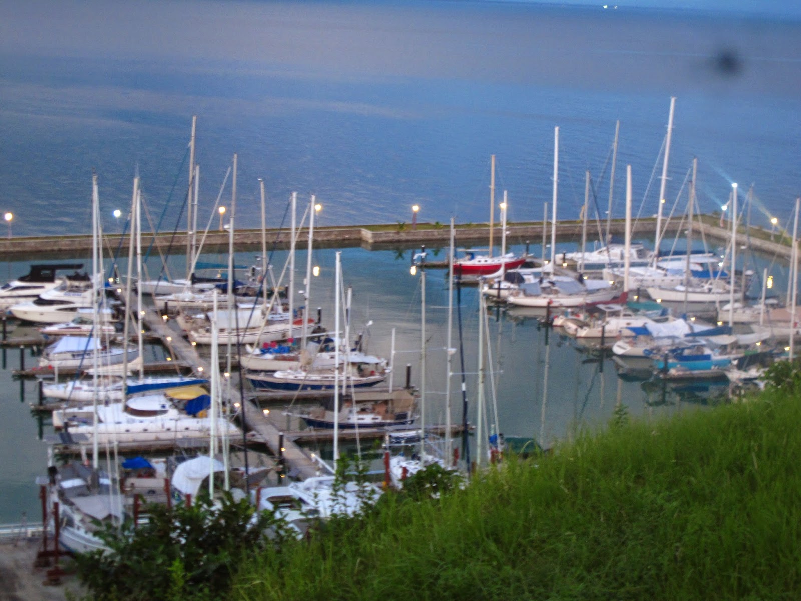 Yacht-viewing at the Holiday Oceanview Marina, Island Garden City of Samal