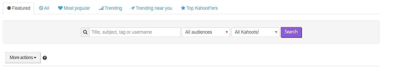 Kahoot {Quiz/Review Game}