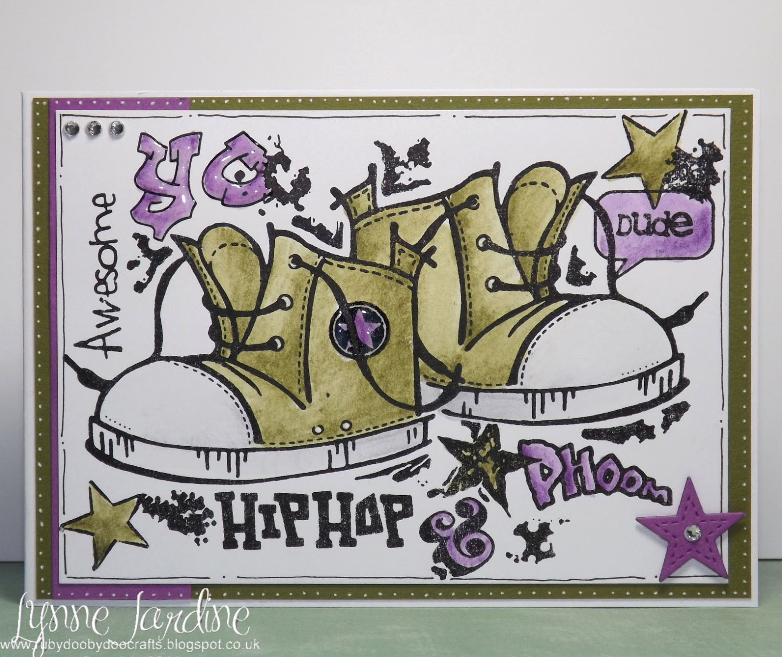 Ruby-Dooby-Doo Crafts: Some boys cards