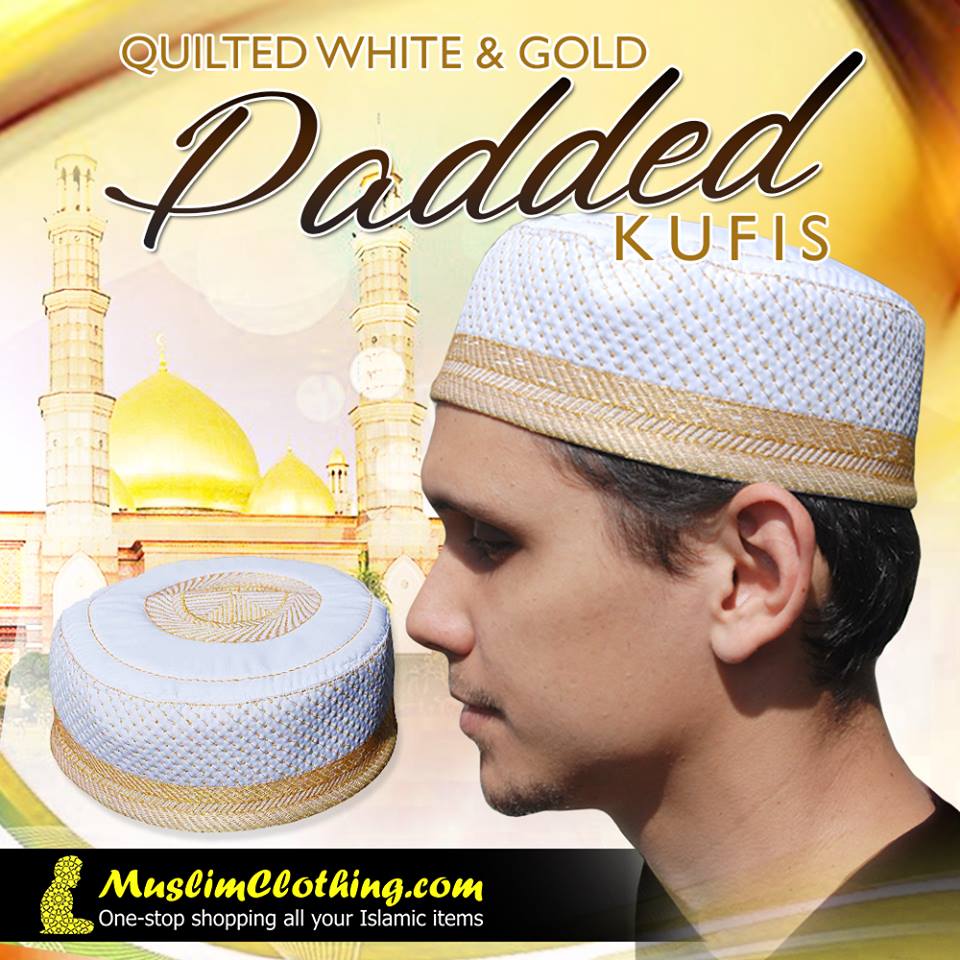 Padded Kufi Hats - Muslim Clothing