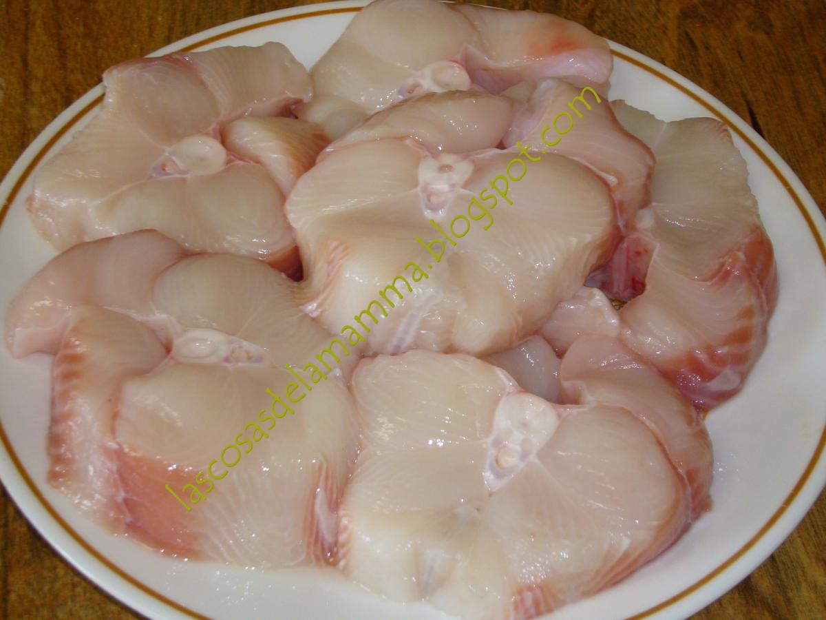 Las Cosas de la Mamma: Cazon Guisado con Guisantes