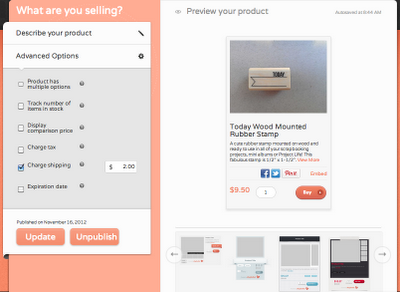 The Creative Place: How to Easily Sell Items from your Blog or Facebook!