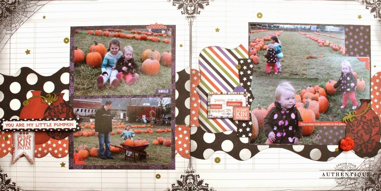 goldiecar designs: AUTHENTIQUE: A "Spirited" Two-Page Layout with Kiwi ...