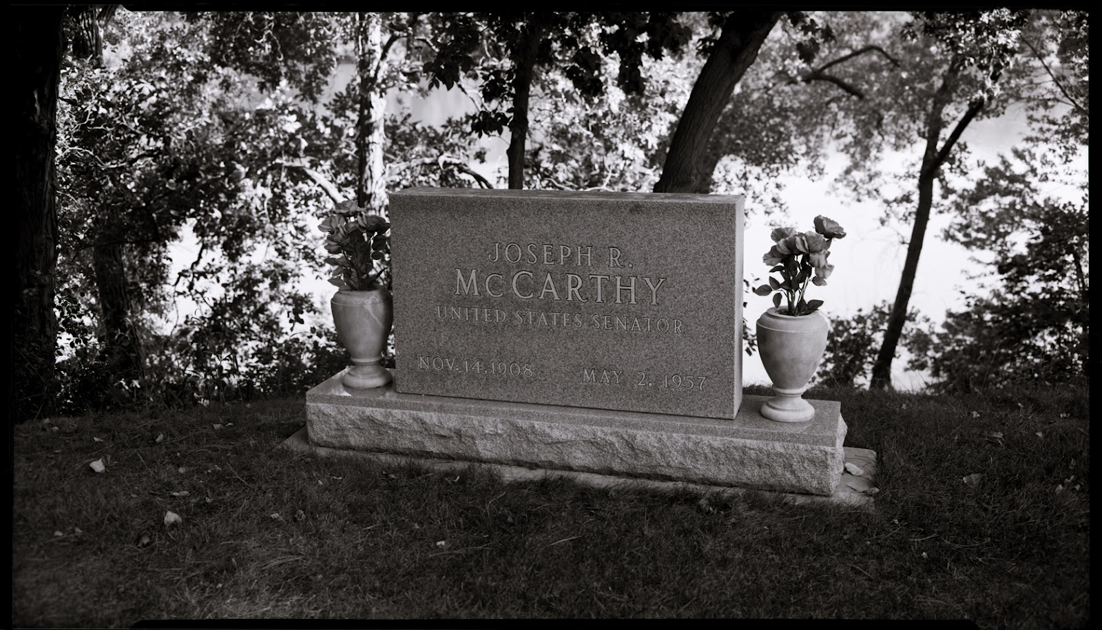 The Wisconsin Project: Joe McCarthy's Grave, Appleton, WI