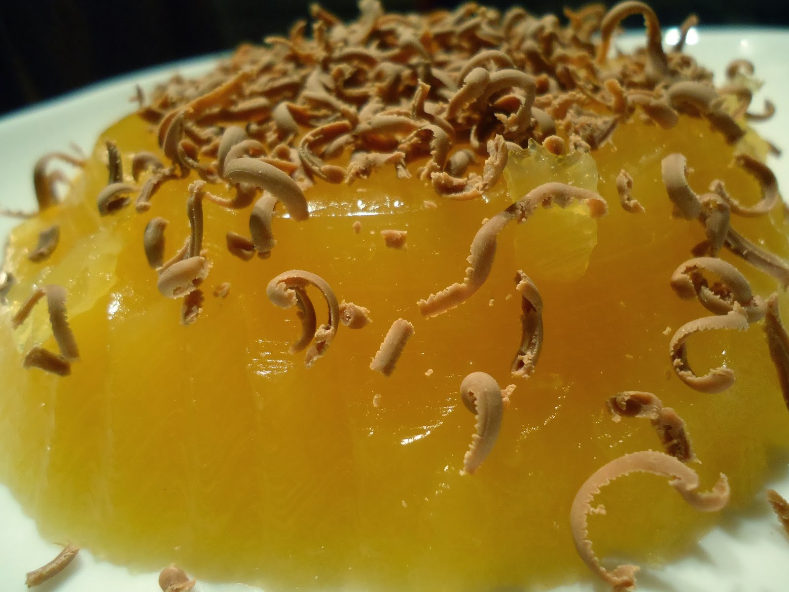 Narancs zselé szilveszterkor