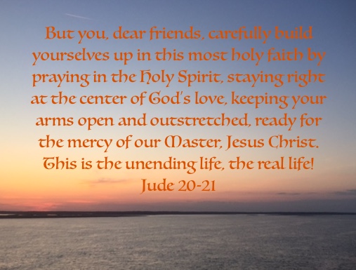 My Strength: Jude 20-21; Romans 8:26; Romans 12:1-2 - "The Lion and The ...