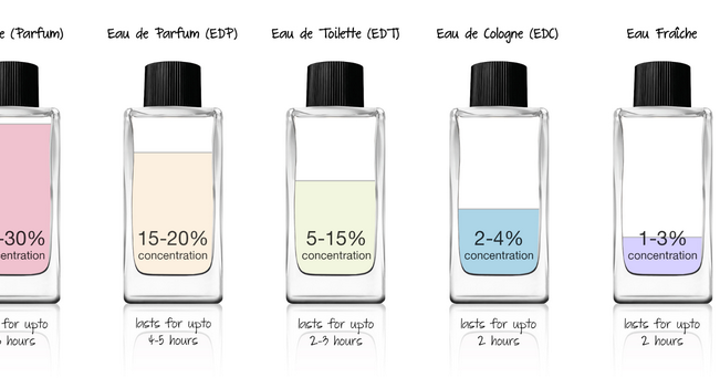 Fragrance Strength Hierarchy