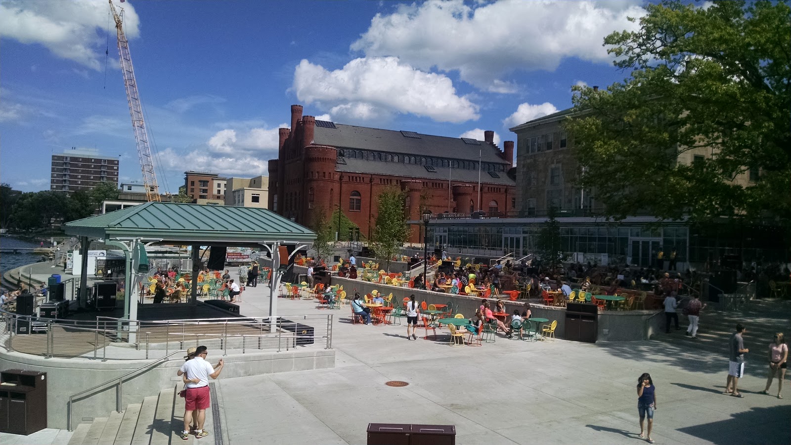 Madison, WI: University of Wisconsin Memorial Union Terrace, Ice Cream ...