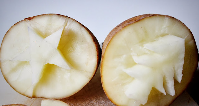 The Glam Dive: D.I.Y. Potato Stamps