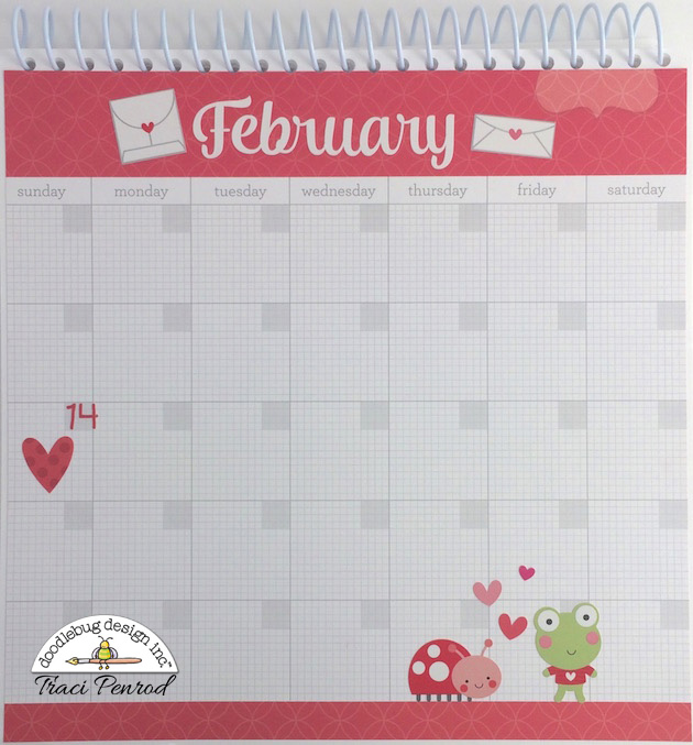 Doodlebug Design Inc Blog: Daily Doodles: Yearly Calendar by Traci