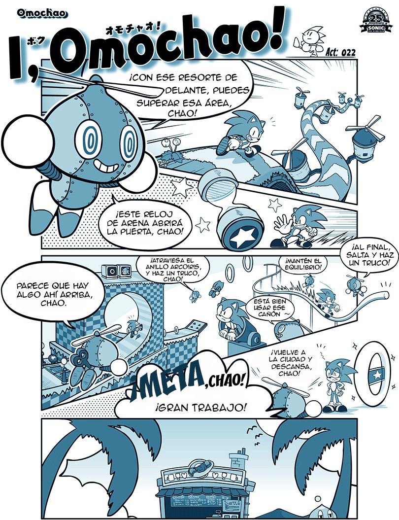 La casita de Amy Rose: MANGA: ¡Soy Omochao!