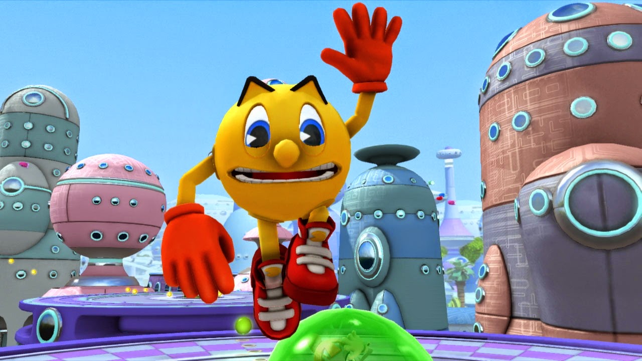 Ciberestética: Pac-Man serie en video 3D digital