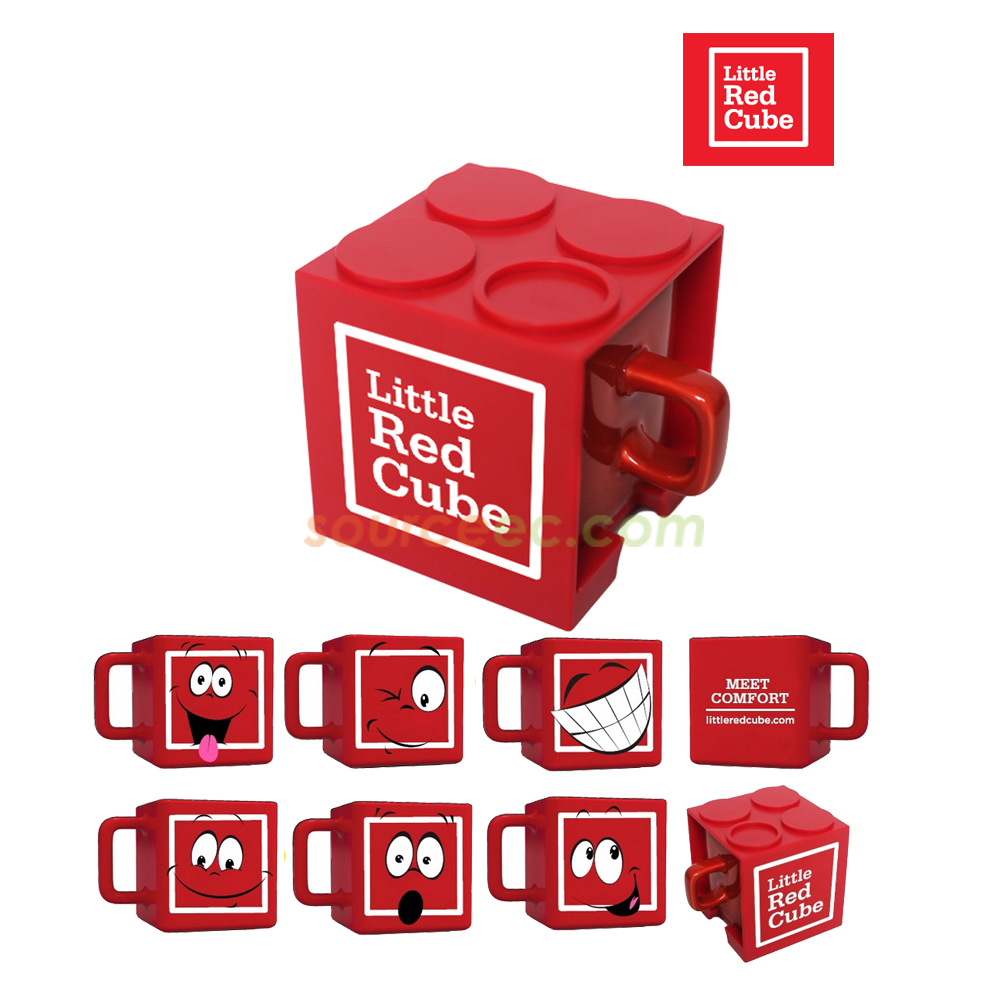 Cube Mug-Little Red Cube - SourceEC | Malaysia Corporate Gifts ...