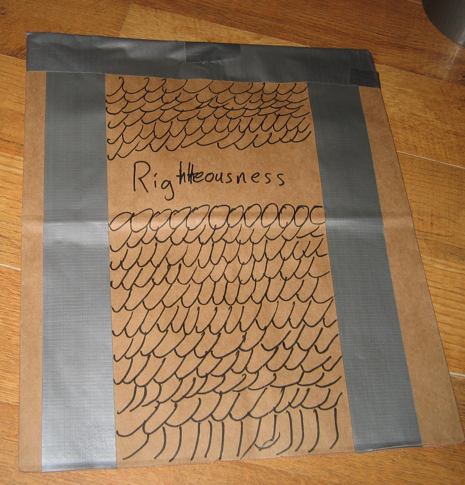 Eagle Nest Mom: Craft: Make a Breastplate of Righteousness - Ephesians ...