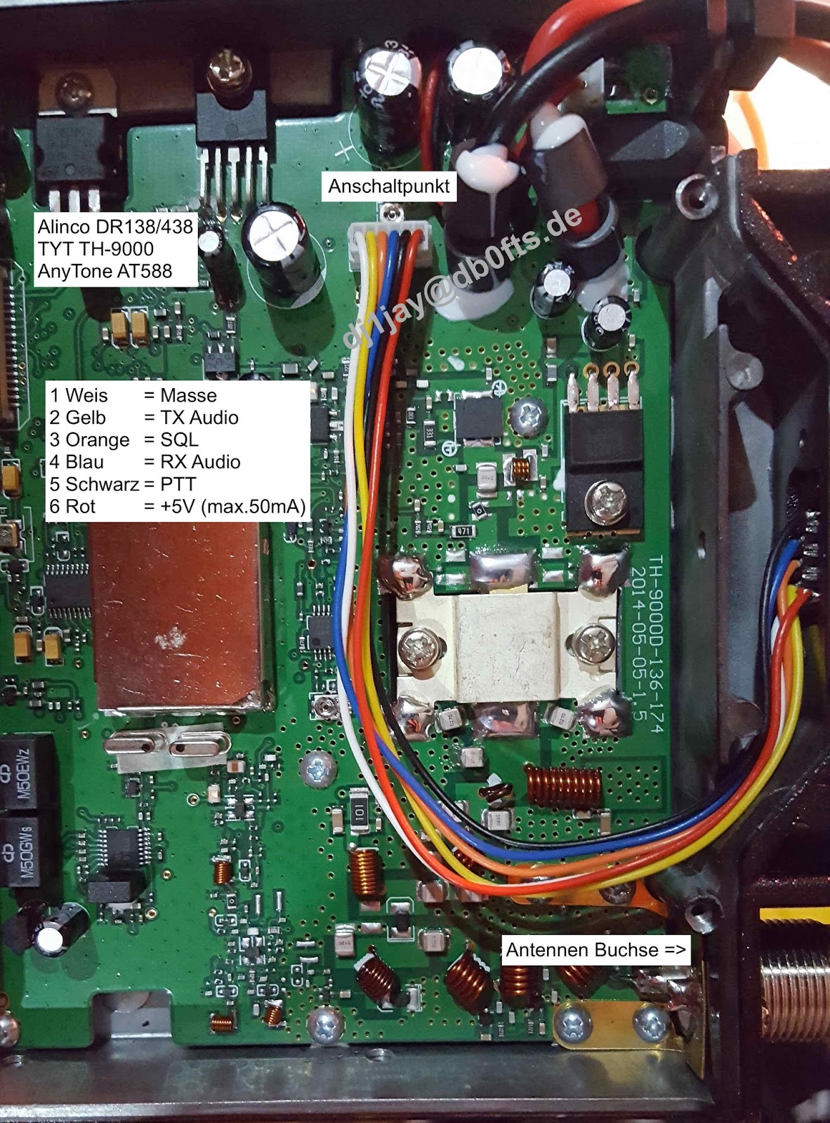 HOBBY RADIO COMMUNICATION REPEATER HT VHF/UHF: COS RADIO ALINCO DR 138