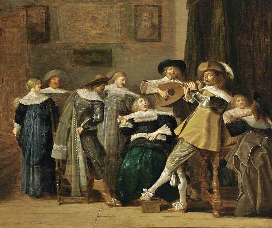 It's About Time: 1600s Merry Company Indoors