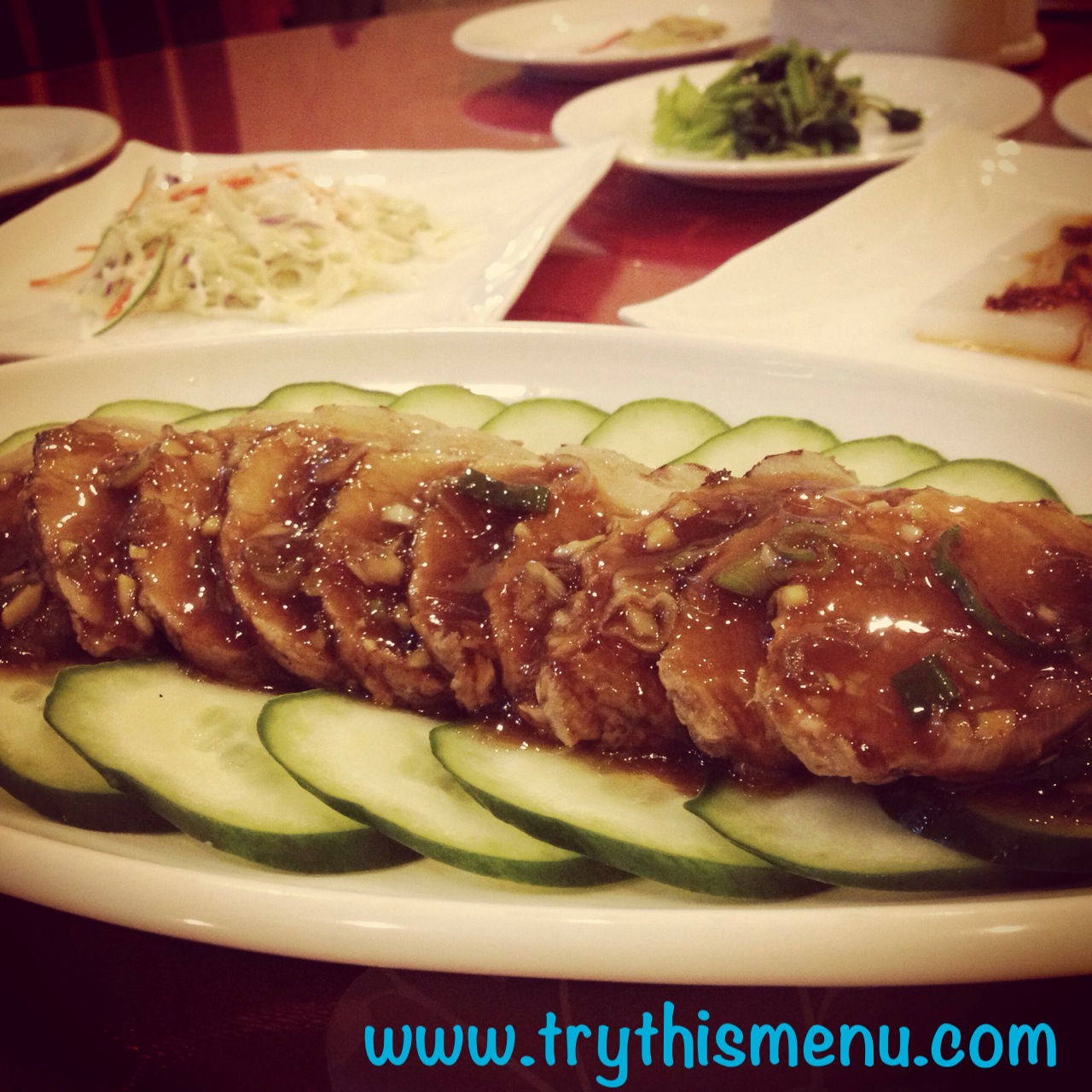 Try This Menu !!!: Pyong Yang Restaurant