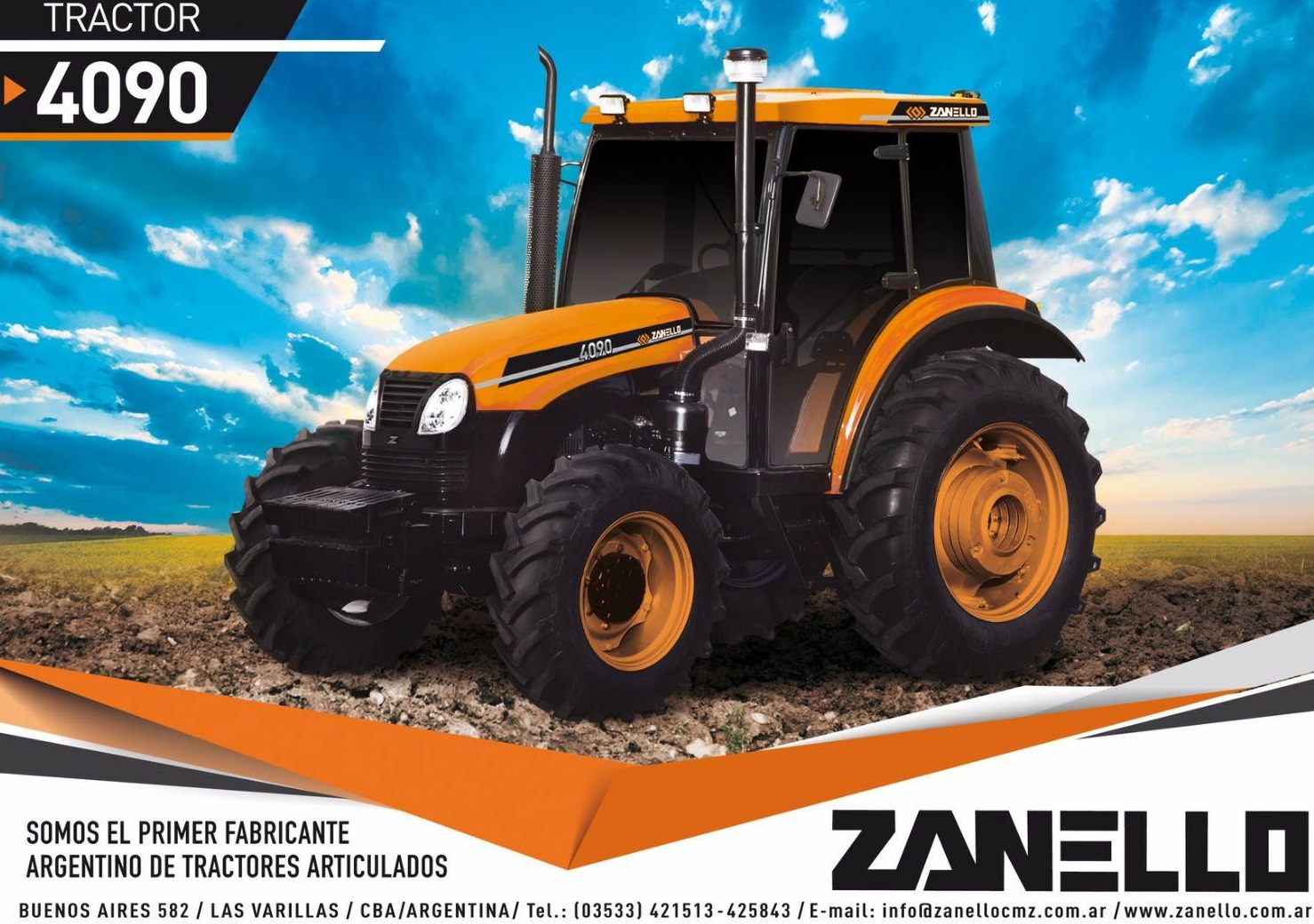 Pesados Argentinos: CMZ Zanello 4090