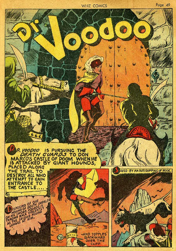 The Comic Book Catacombs: Dr. Voodoo in "The Castle of Doom" (Fawcett ...
