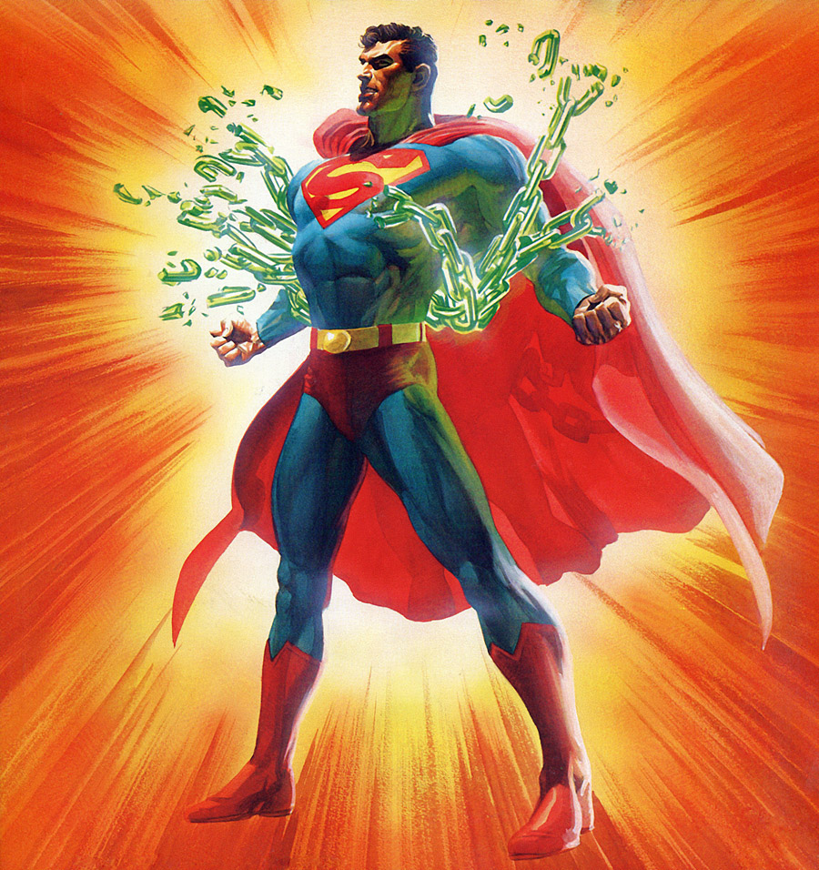 The Dork Review: Rob's Room: Alex Ross Pretty Much Just Paints My ...