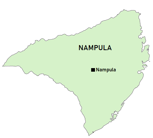 Blog de Geografia: Mapa de Nampula (província), Moçambique