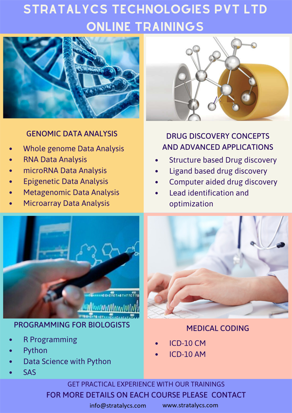 Online Trainings for all Biologists - Genomic Data Analysis, Drug ...