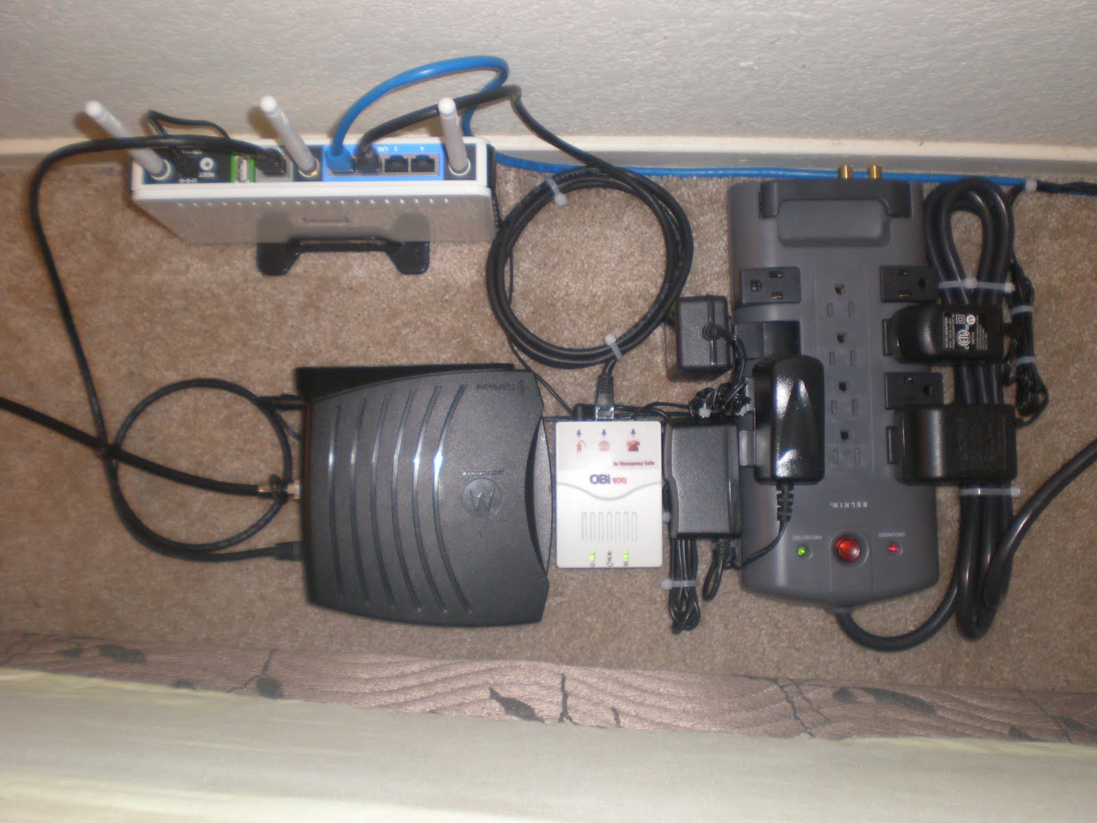 Home Technology Journal: New Surge Protector Installation