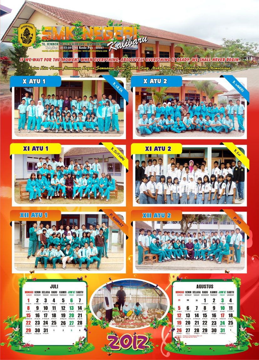70+ Baru Desain Kalender Bagus, Desain Kalender