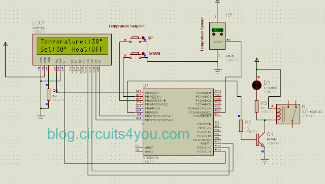 Avr Microcontroller Based Temperature Monitoring And Control System