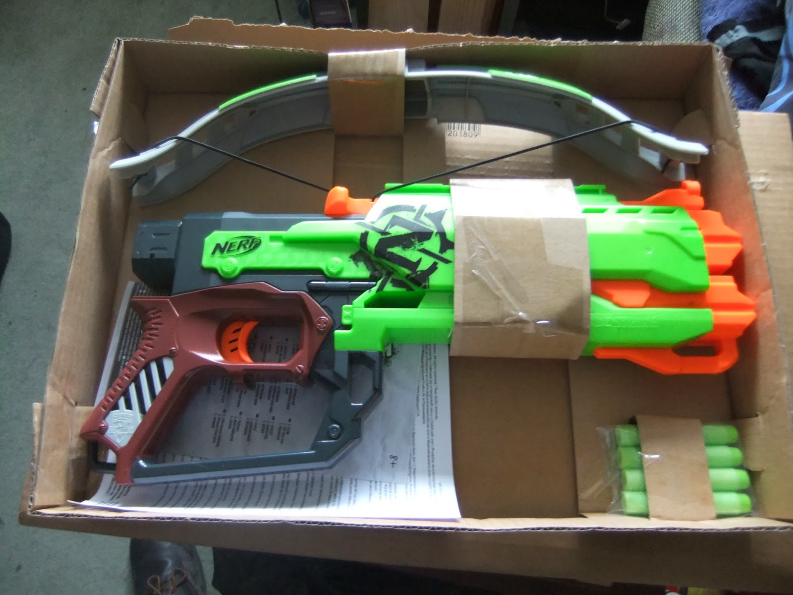 UK Nerf: Nerf Zombie Strike Crossfire Bow: Review