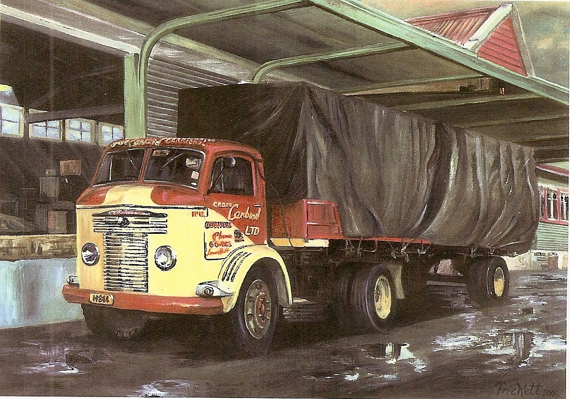transpress nz: early 1950s Commer truck