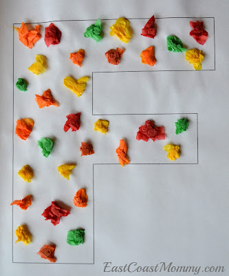 East Coast Mommy: Alphabet Crafts - Letter F