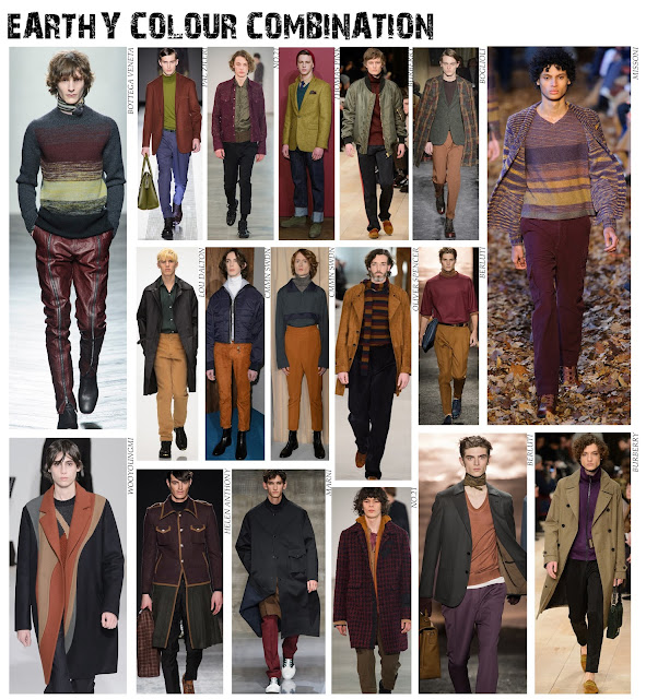Textile Candy: Autumn/Winter 2016 Menswear trends: Colour palette and ...
