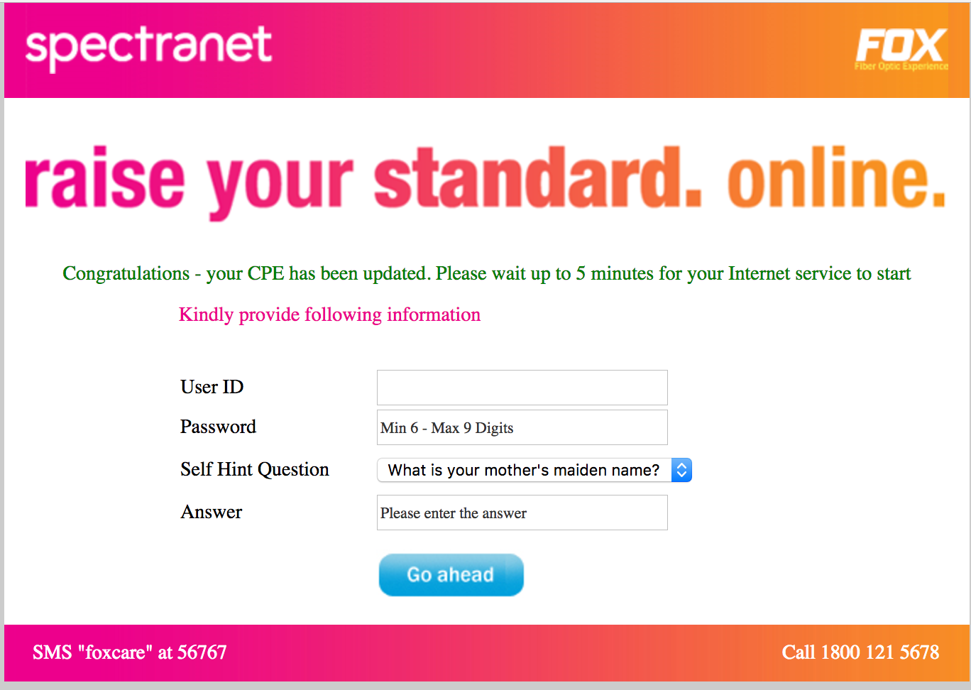 DIY: How to Configure Wireless Router for Spectranet FTTH Broadband ...