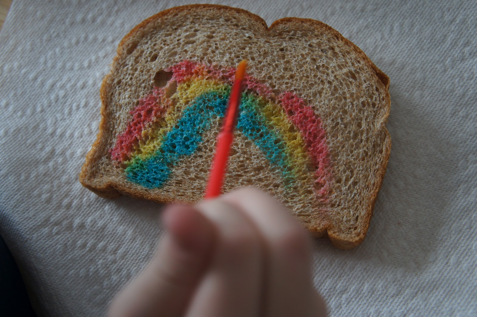 Snacks and Stories: Rainbow Toast