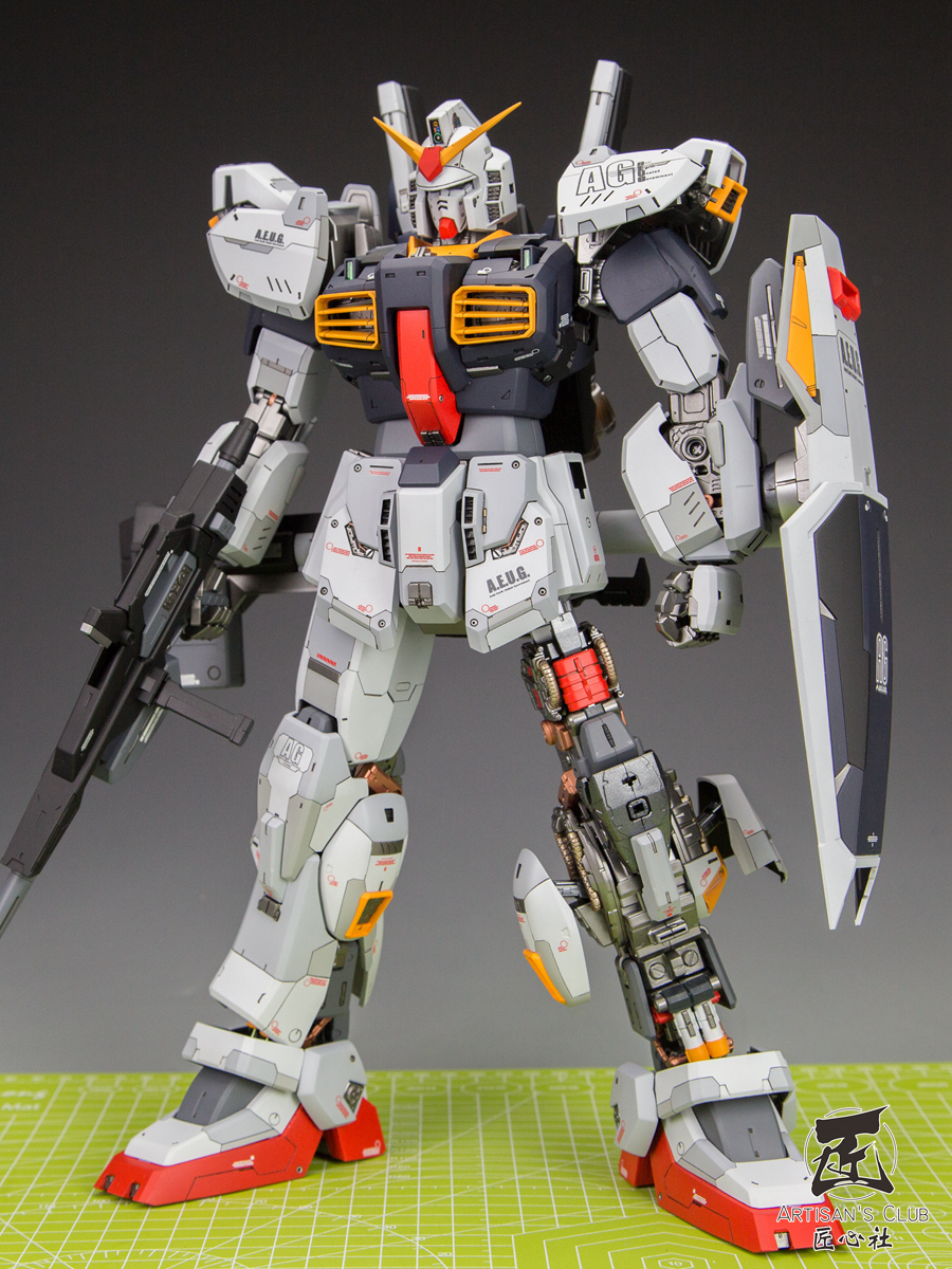 GUNDAM GUY: PG 1/60 Gundam Mk-II [AEUG] - Customized Build