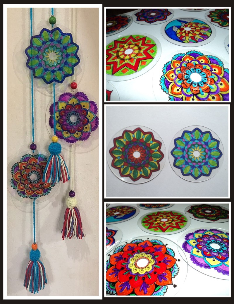 Tutorial de Artesanías: Nuevos Mandalas con CDs
