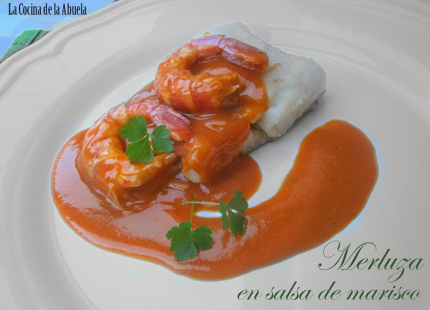 Merluza en Salsa de Marisco.